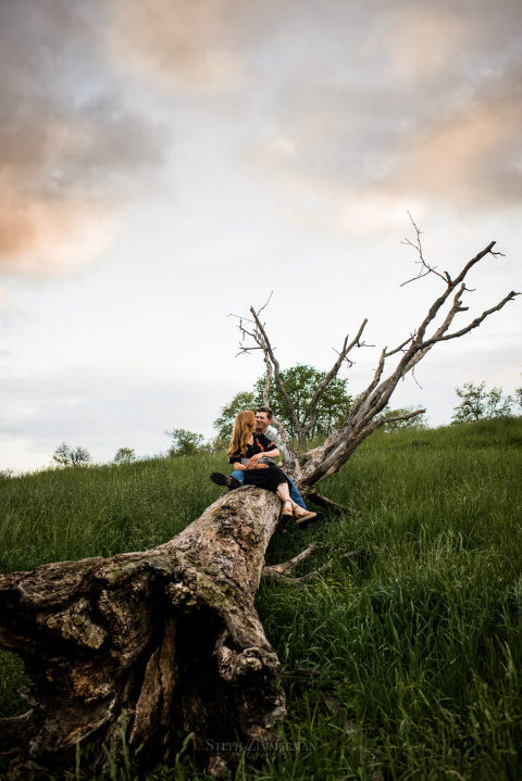 Jamie & Caleb – Engagement Session on the Farm – Stronghurst, IL ...
